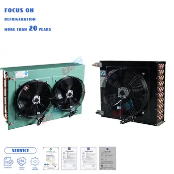 Customize Air Condensers Refrigeration Chiller Condenser For Cold Room ...