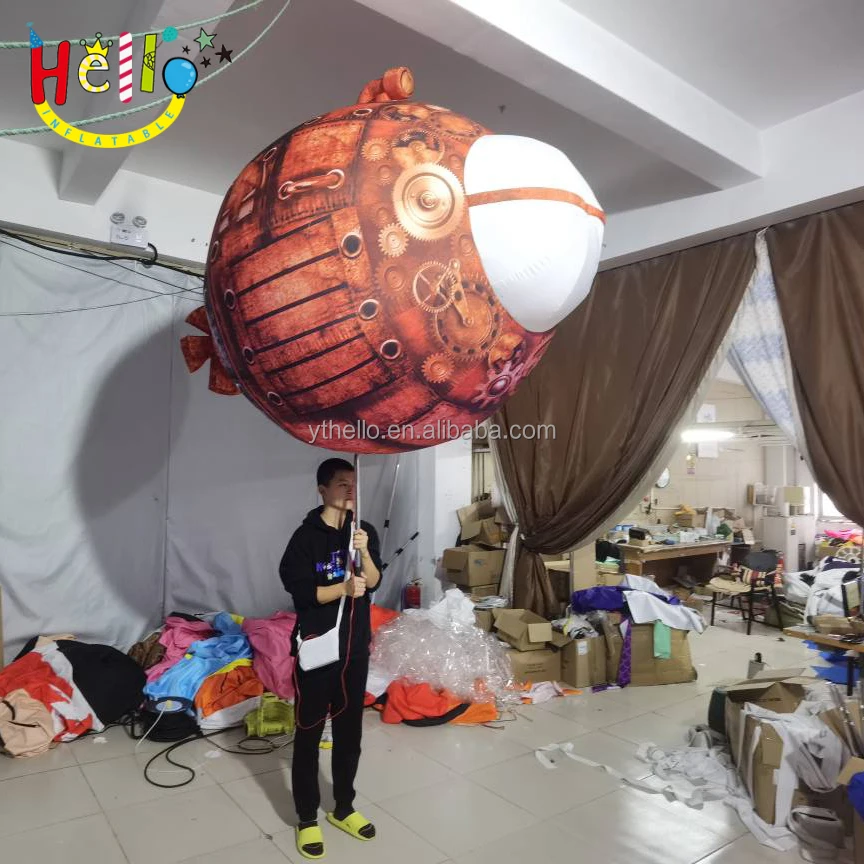 Inflatable Airship Zeppelin Model Steampunk Inflatable Walking Parade