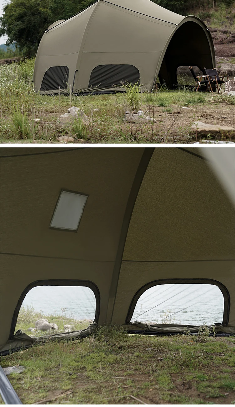 Light Luxury Cotton Outdoor Factory Portable Tent Camp Camping Picnic ...