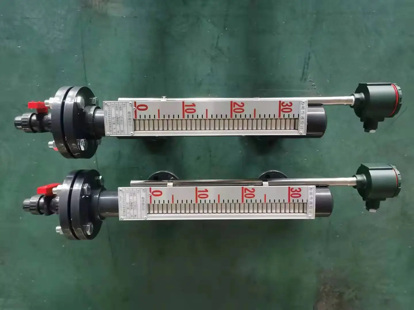 Industrial 4-20ma Magnetic Level Gauge Tank Level Meter Magnetic Flip ...