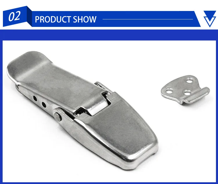 Stainless Steel Hasp Toggle Latch Lock Clasp Lock Marine Grade ...