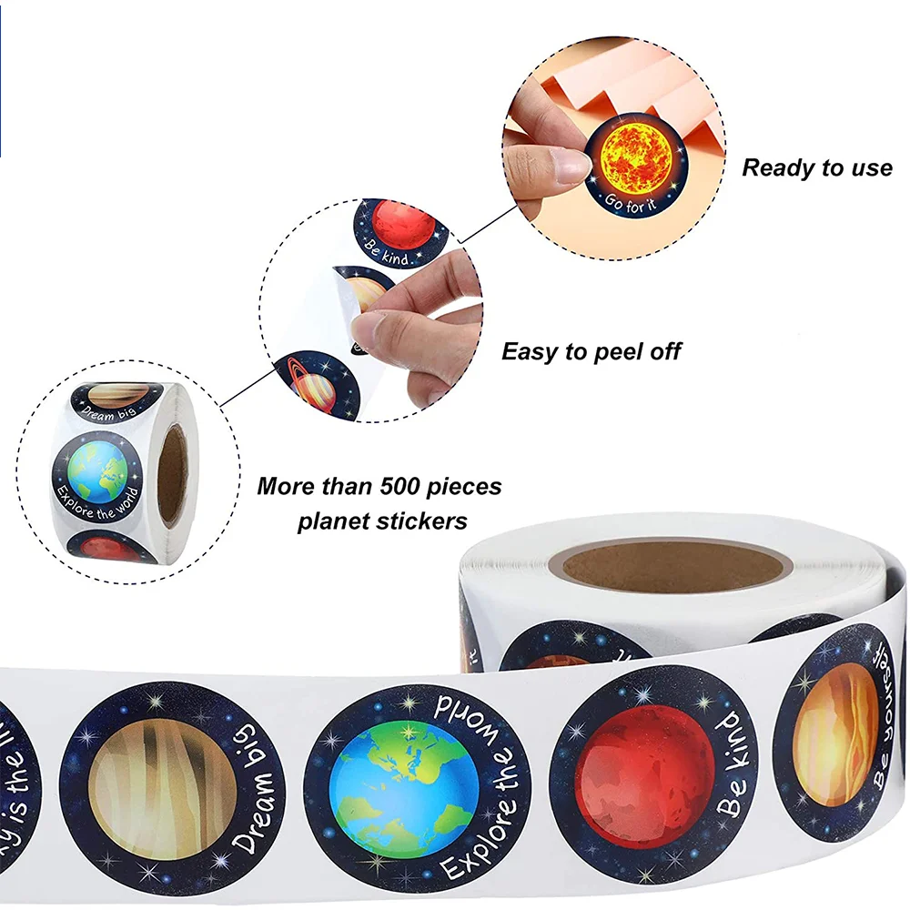 Cheap Solar System Stickers Planets Ceiling Wall Stickers Motivational ...