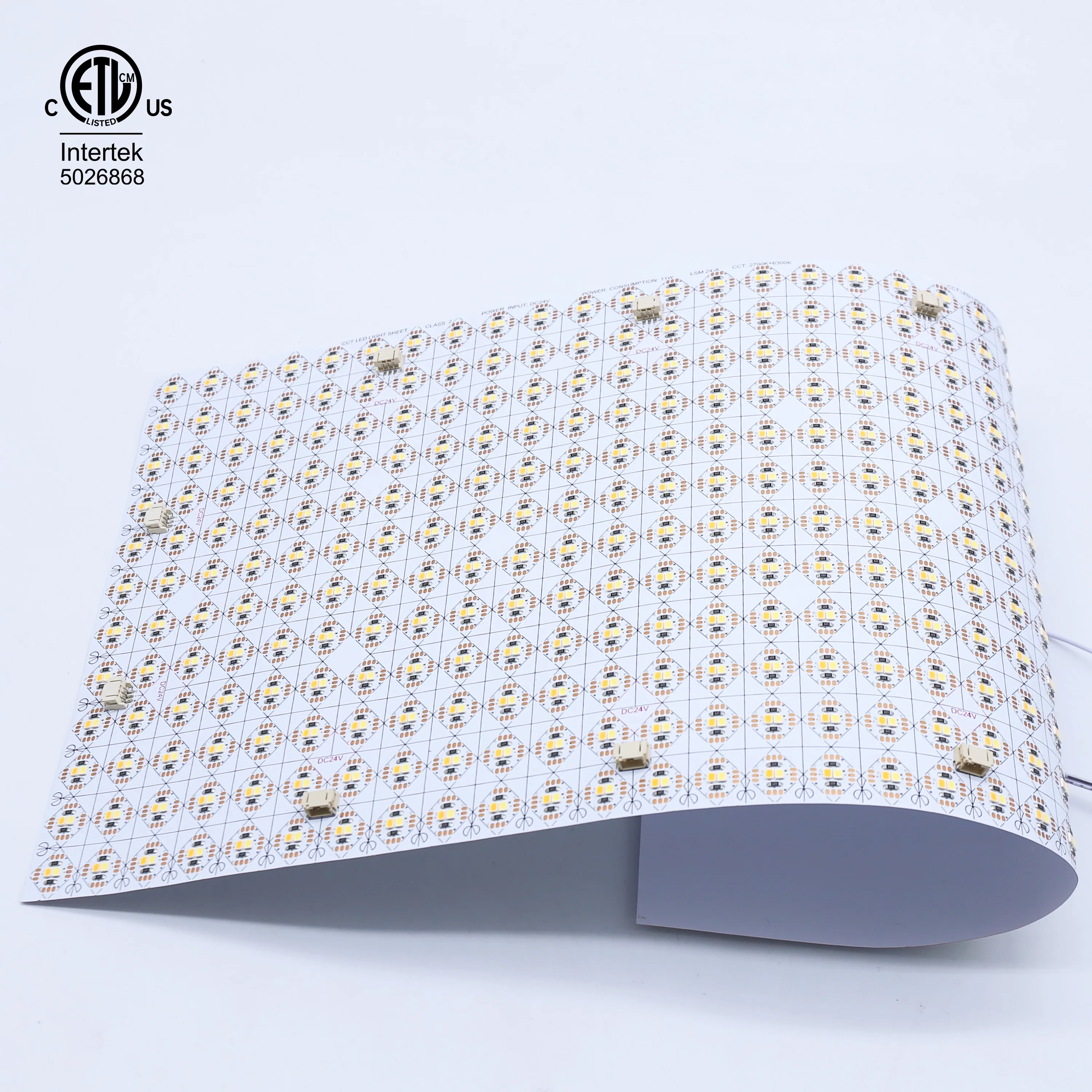 Cct 2700+6500k Tunable Dual Color Flexible Led Sheet Light Smd2835 ...
