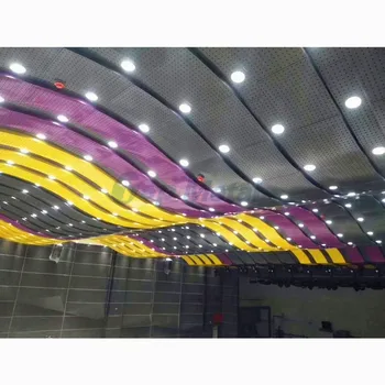 Perforated Particle Board Aluminum Baffle Ceiling - Buy High Quality ...