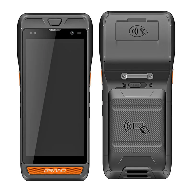 Mobile Android Pos Machine And Receipt Printer Touch Screen Pda 2+16gb ...