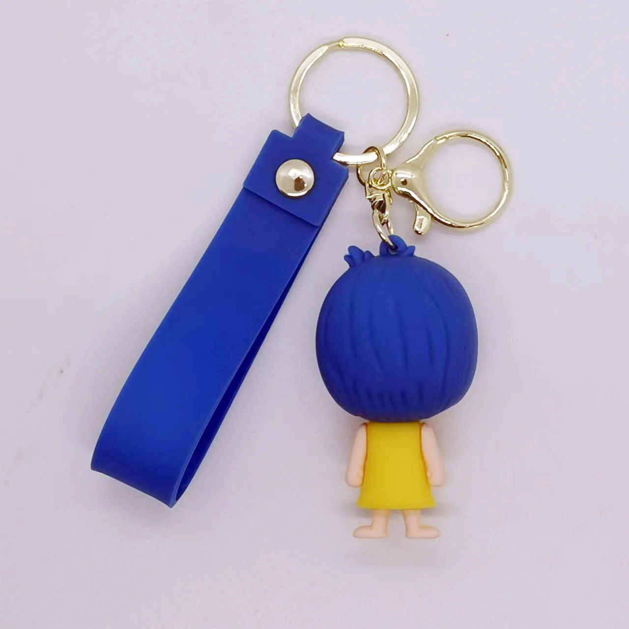 Soft PVC Keychains - Creative Cartoon Designs for Gifts