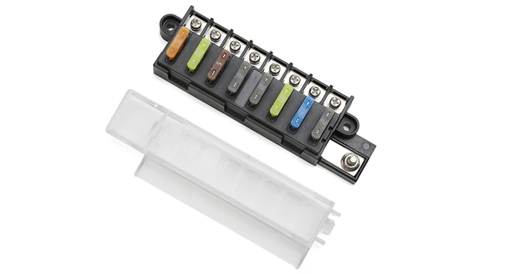 St Blade Compact Fuse Blocks 4 8 Circuits Provides Surface Mount ...