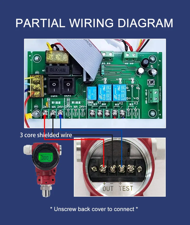 RTTPP Industrial Explosion-proof Digital Pressure Transmitter High ...