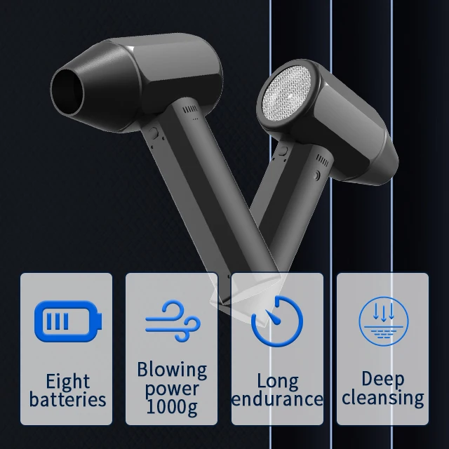 Portable Cordless Turbo Air Duster 250000rpm Electric Blower 500w ...