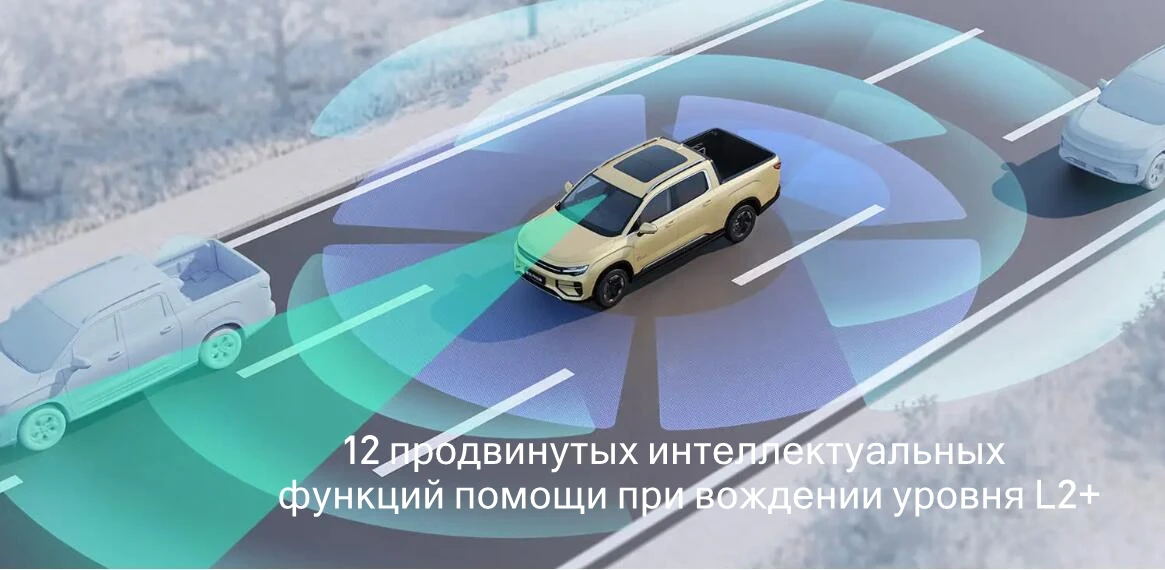 Geely Radar Rd6 Electric Pickup Truck 4wd 2023 410km Entrepreneurship ...