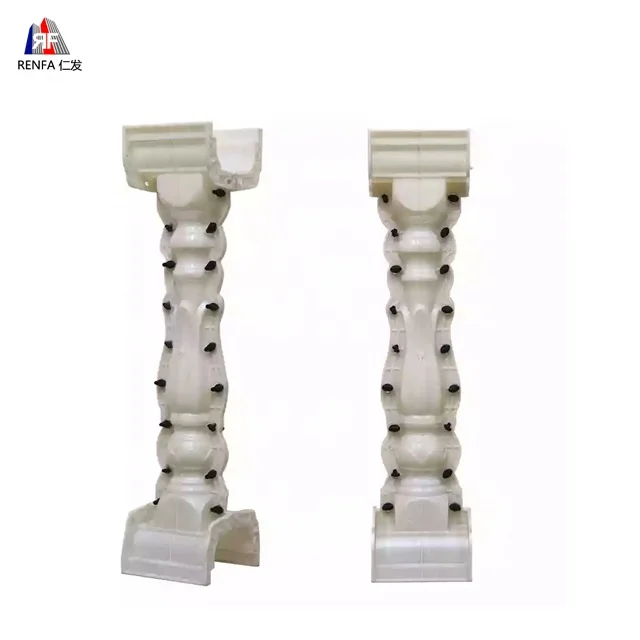 RF Precast Plastic Baluster Pillar Mold for Concrete| Alibaba.com