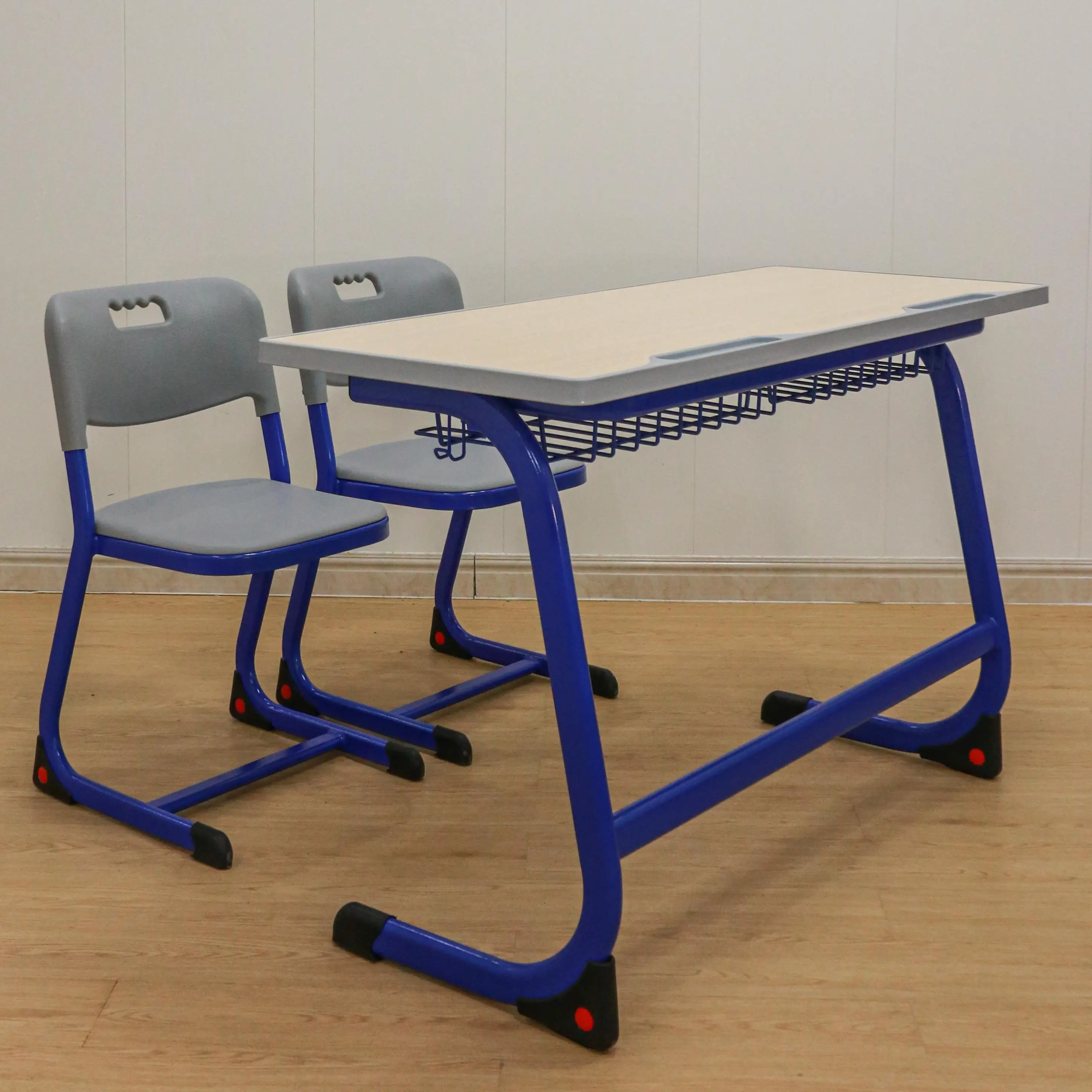 Modern Design Double Desk Chair for Primary Students American Style ...