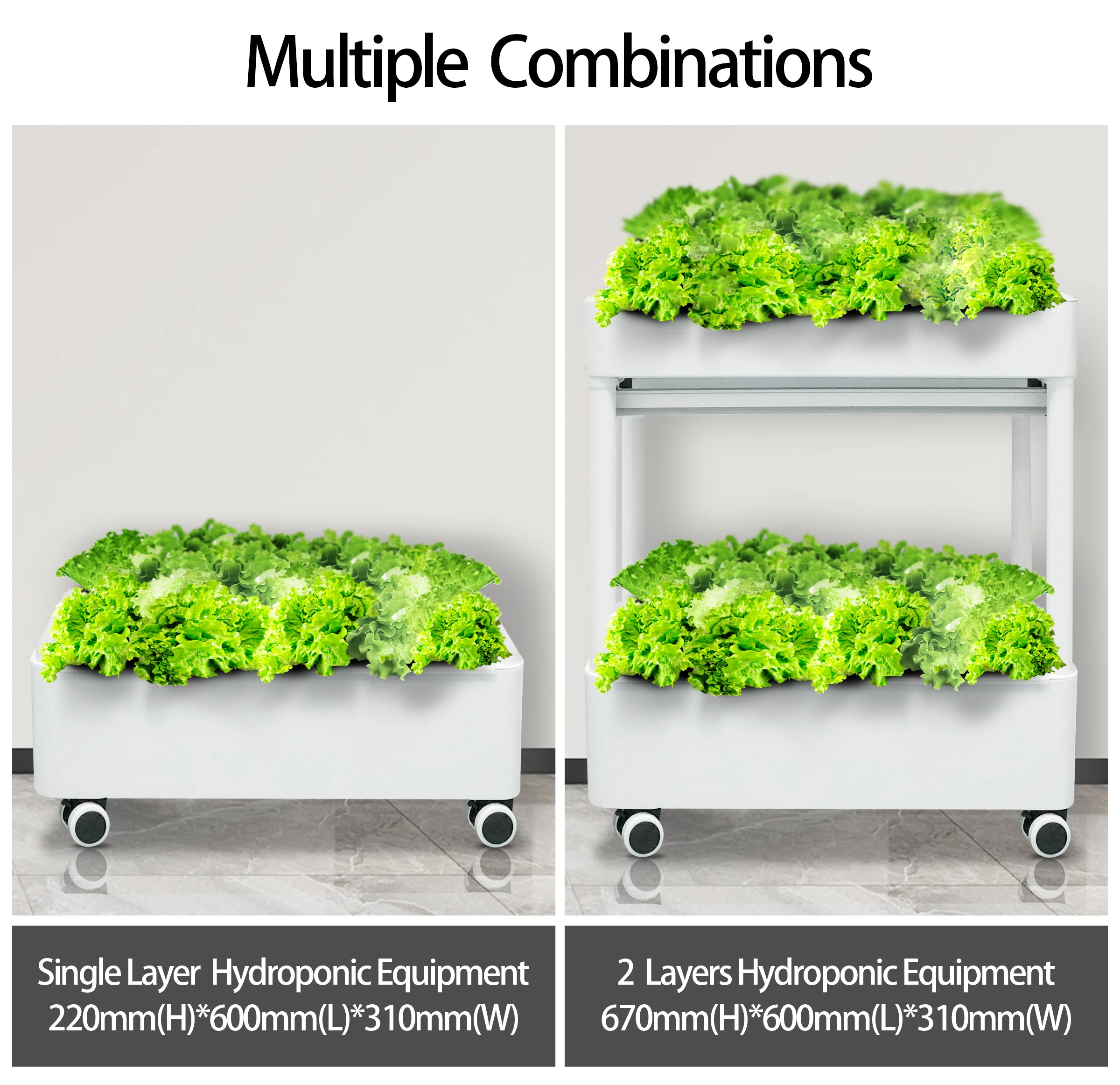 Home Garden Grow Rack System Horticulture Vertical Grow Rack with ...