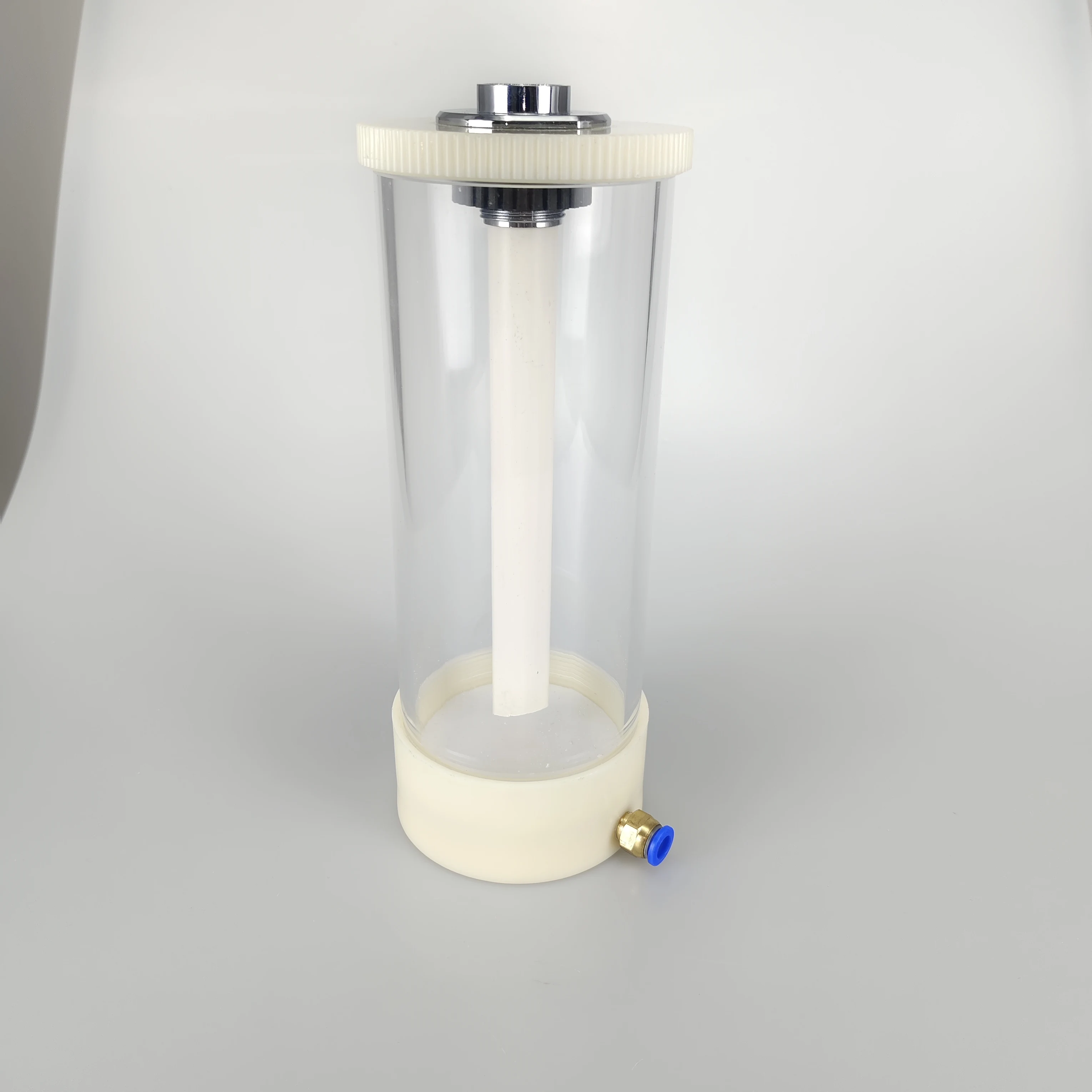 Transparent 390ml Plastic Powder Hopper for Precision Powder Coating ...