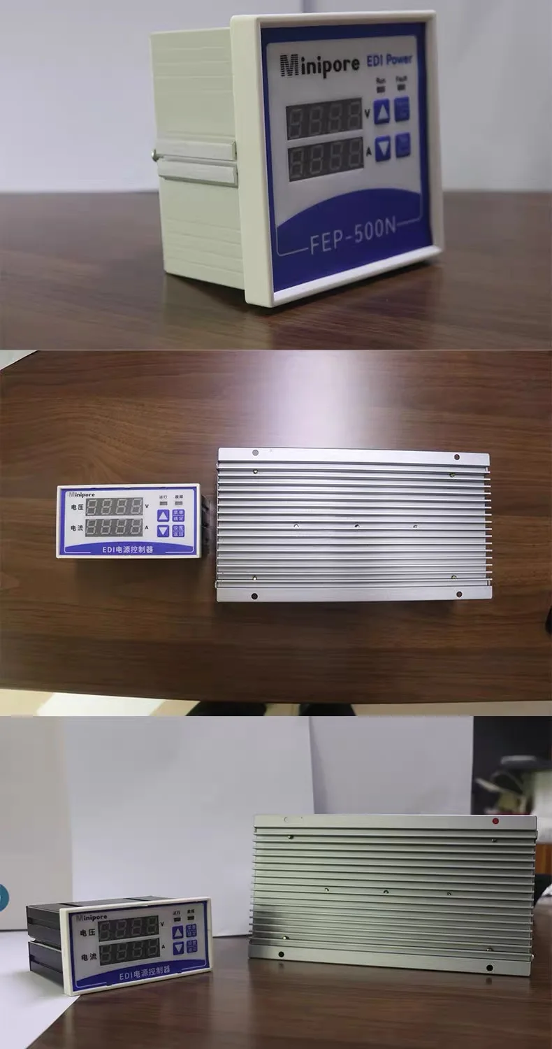 ISO 9001 & ISO 14001 & ISO 13485 EDI Membrane Stack Power 220V 10A ...