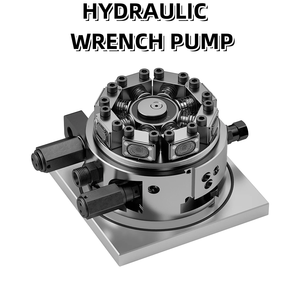 Kamishiro Hydraulic Torque Wrench Pump 700bar HAWE Radial Piston Pump ...