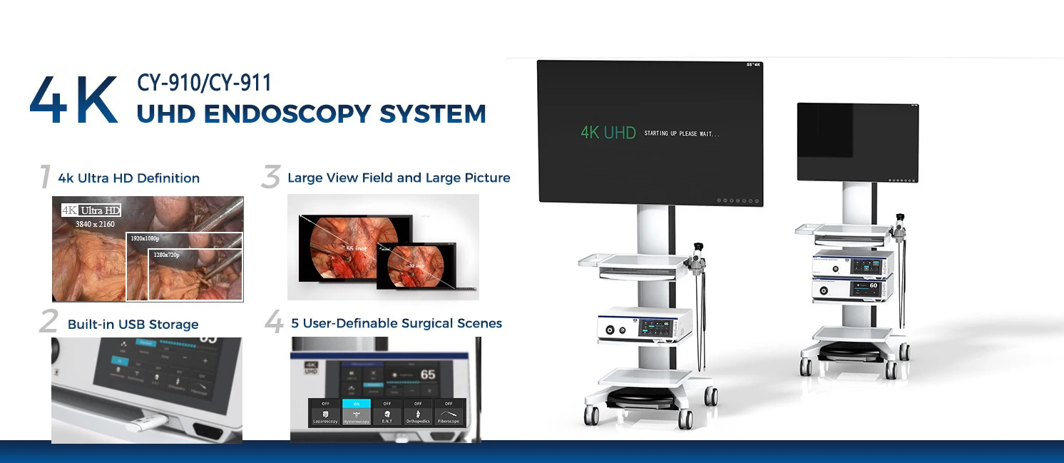 Camjoy 4K Laparoscope Endoscope Camera System for Surgery