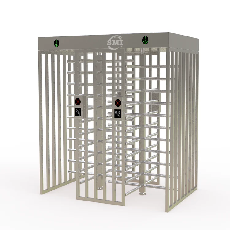 Full Height Pedestrian Turnstile Barrier Gate for Prisons