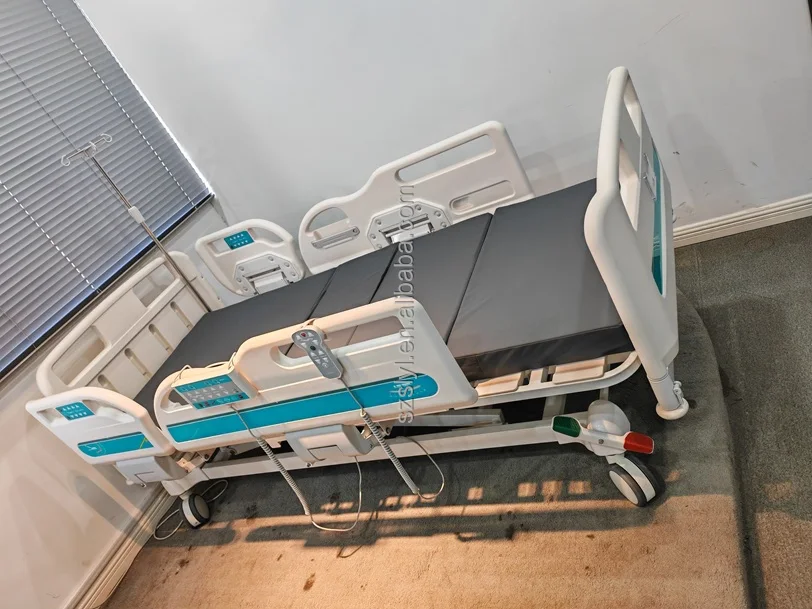 Medical Hospital Bed Electric Five Function Bed Factory Price Icu Bed ...