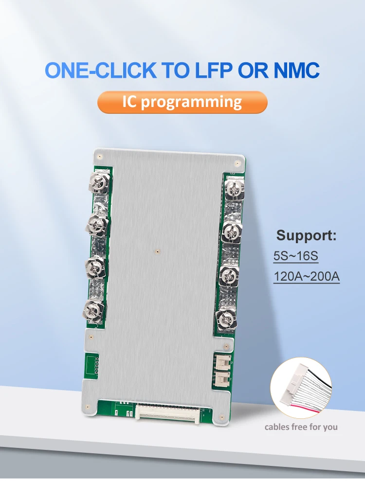 High Quality 12V-72V BMS Battery Management System 4S-16S 60A-200A ...