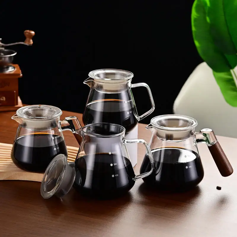 Eco-friendly Coffee Tea Pot - Modern Luxury & Heat-resistant