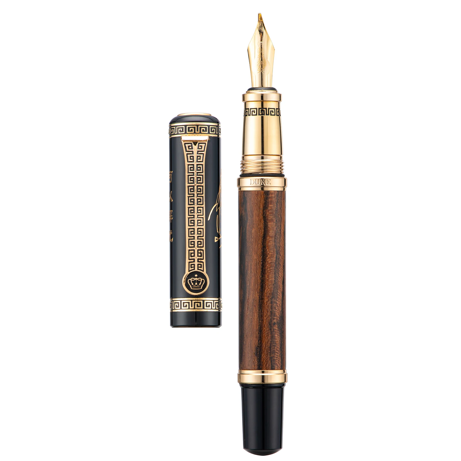 Luxury Pen High Quality Wooden Calligraphy Pen Broad Fude Nib Duke 551 ...
