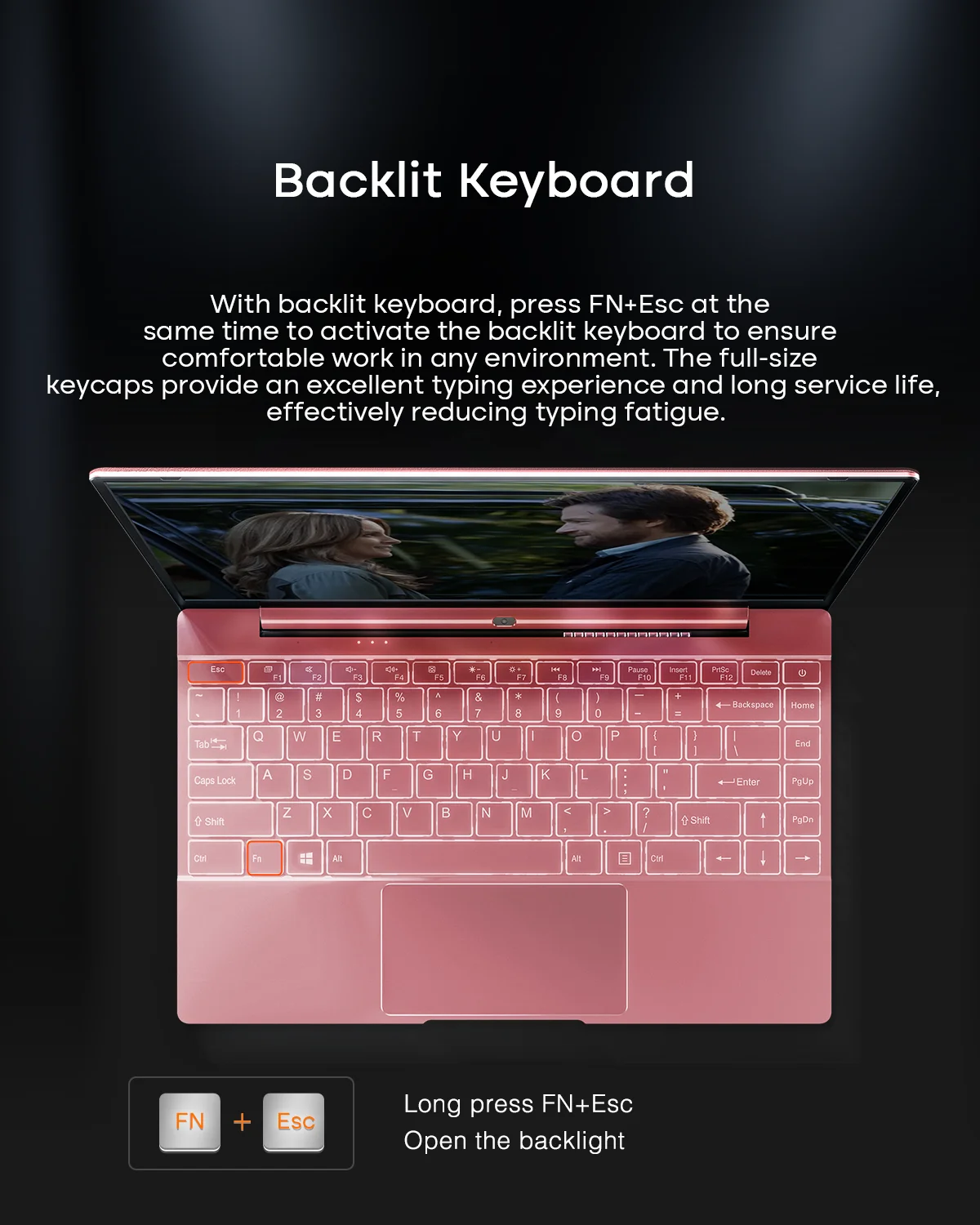 Light Weight 14.1 Inch Dere V14s Laptop Intel N5095 8gb Ram 128gb 256gb Ssd Window 11 Notebook ...