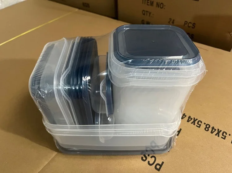HYRI 2024 Hot Plastic Food Container Set - 17-Piece BPA Free Kitchen ...