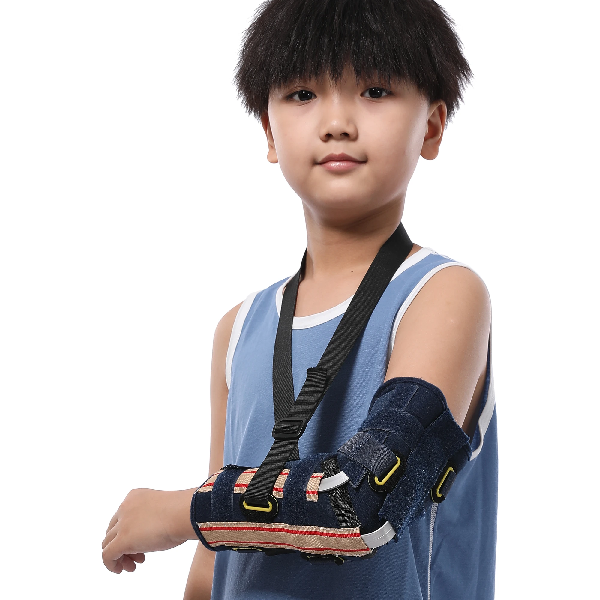 Elbow Splint Immobilizer Forearm Support Brace Fracture Pain Relief Elbow Arm Support Sling For ...
