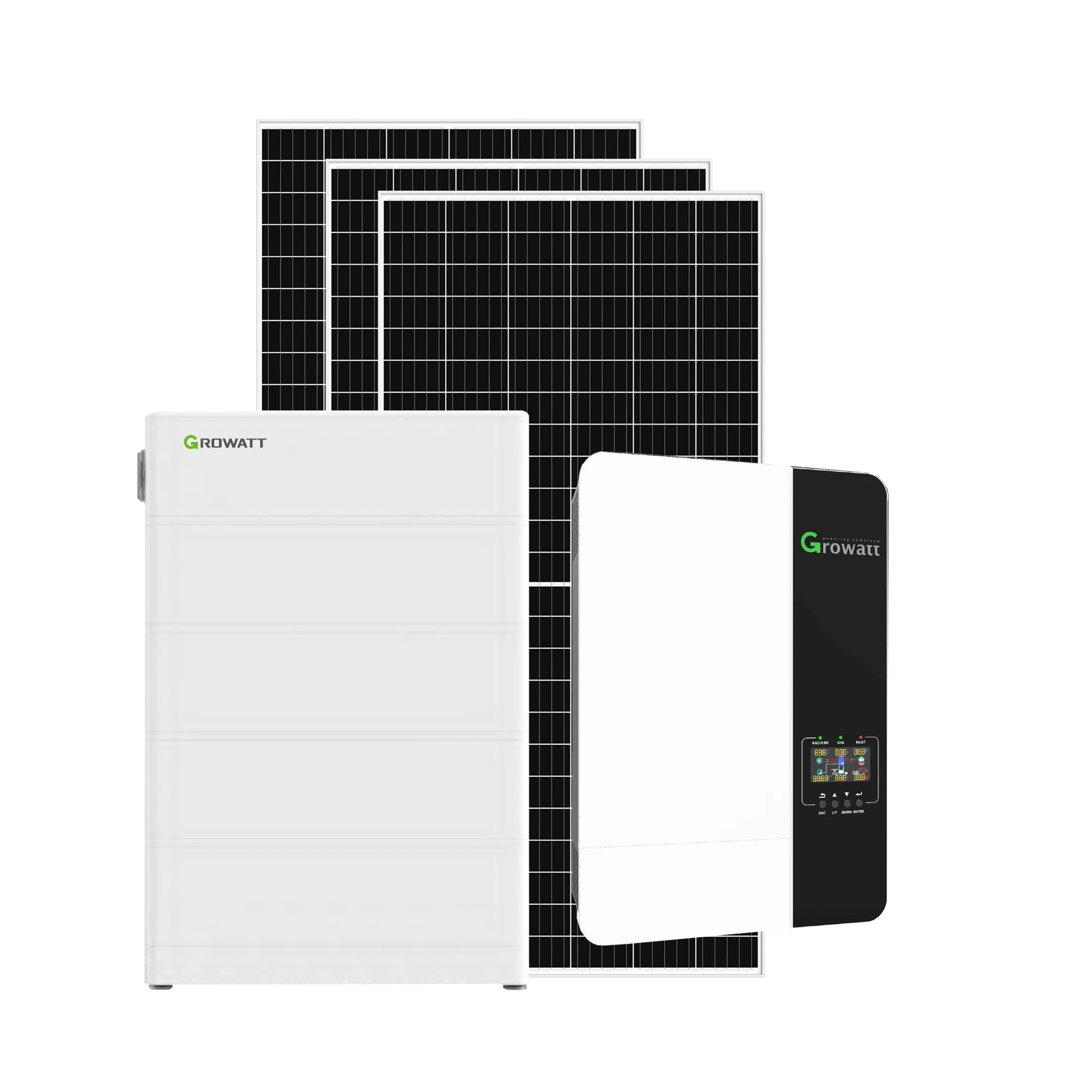 Growatt Ark Battery System 48v 2.56kwh To 25.6kwh 51.2v 100ah 200ah ...