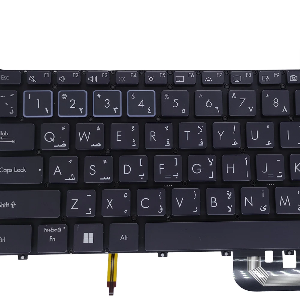 Arabic Germany Keyboard Backlight For Asus Expertbook B7 B7402 Fea ...