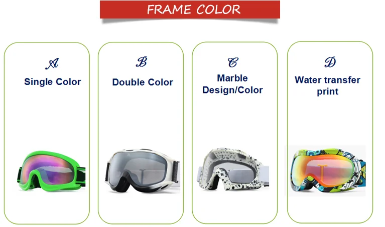 Ski Goggles Manufacturer Oem Custom Anti-fog Googles Magnetic Snowboard ...