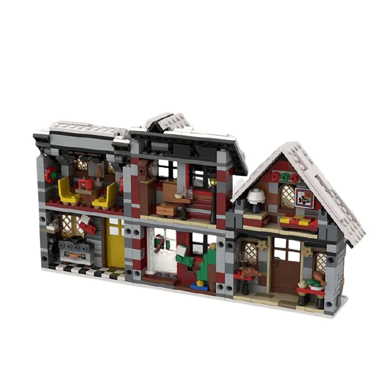 Buildmoc The Medieval Architecture Winter Chapel Building Blocks ...