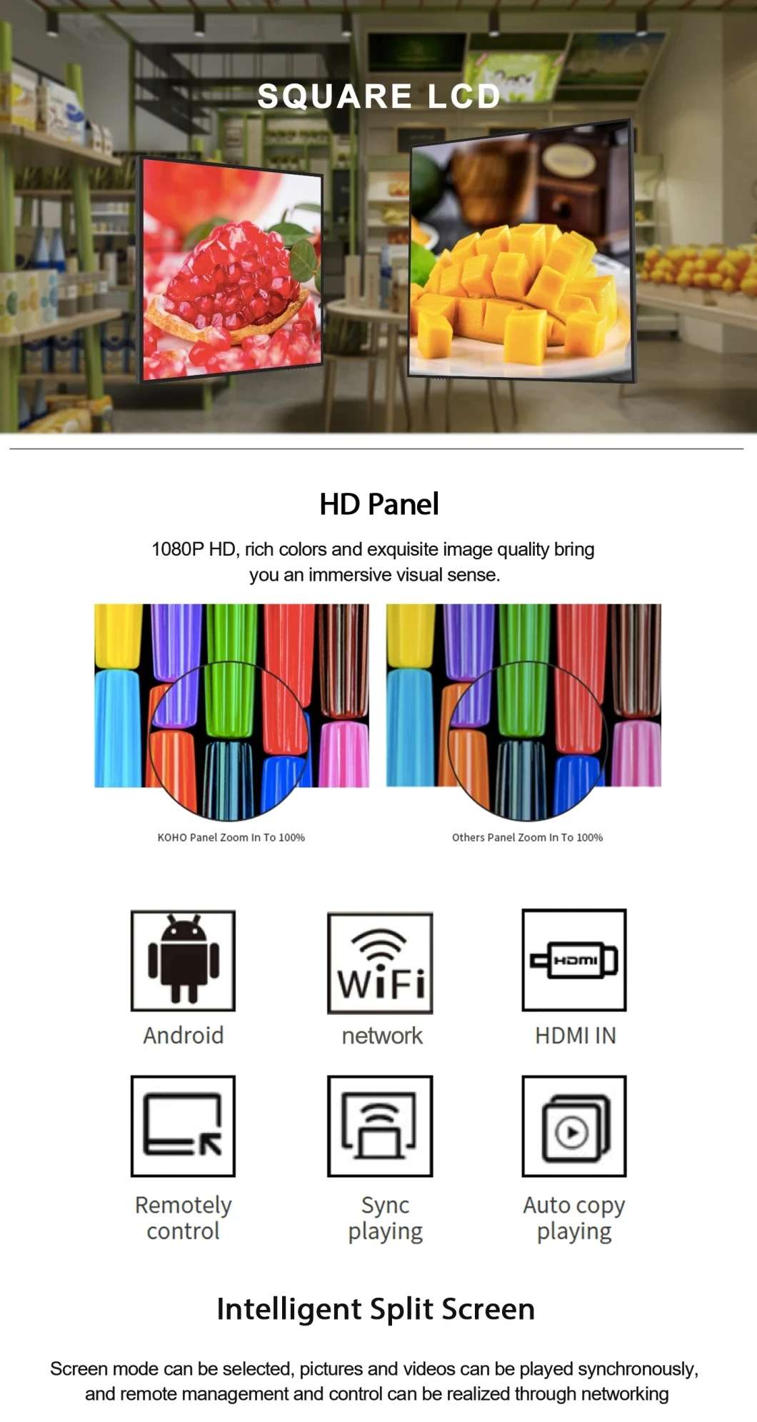 22- Inch Full Hd Print Infinite Objects Clear Picture Oled Screen Of ...
