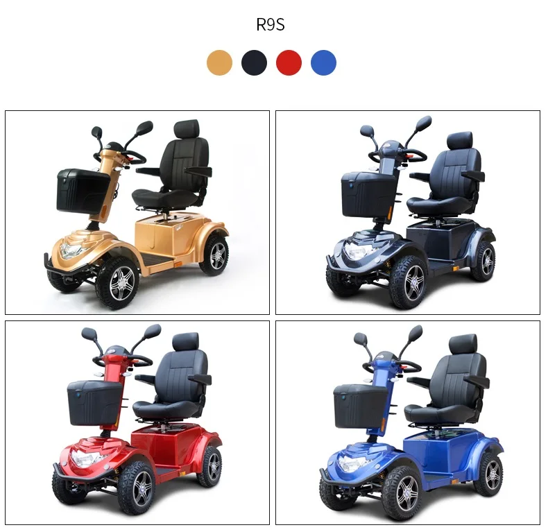Ruidi Heavy Duty 1400W Electric Mobility Scooter - 40-60km Range