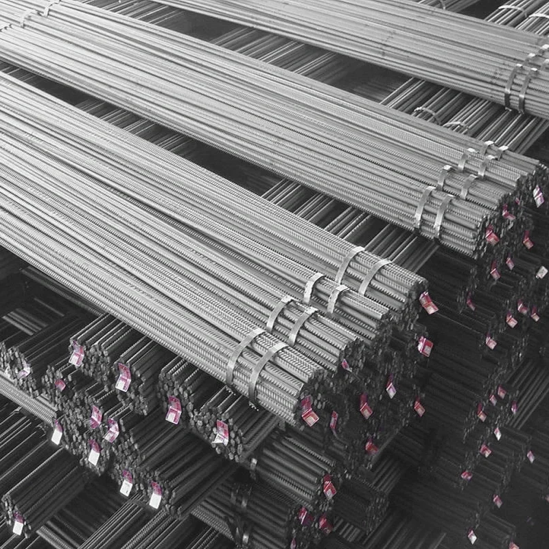 Carbon Steel Rebar 16mm Spirally Iron Rods Hrb400 500 Concrete ...