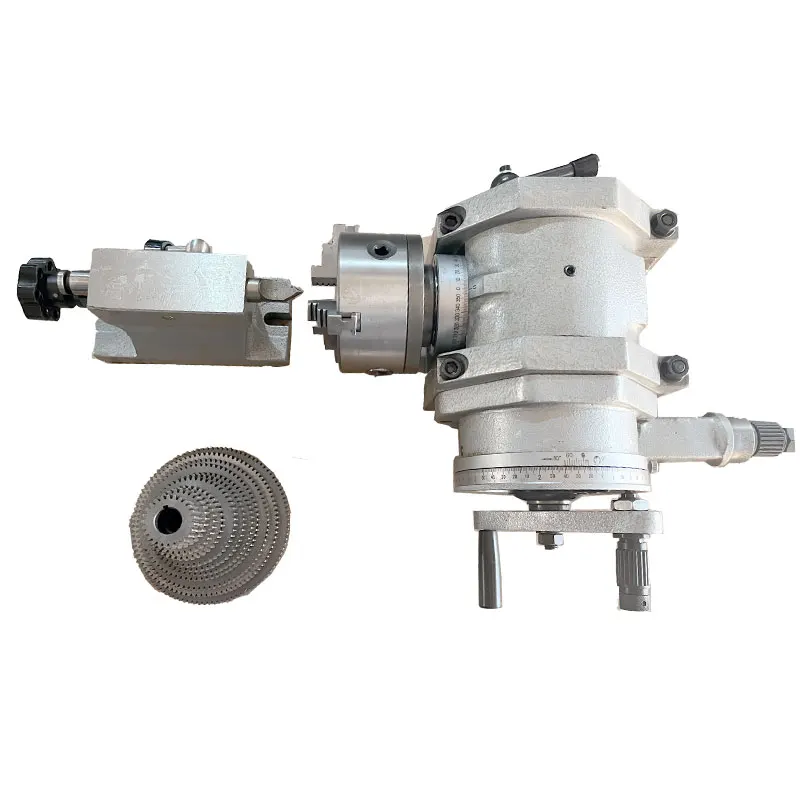Universal Dividing Head F11-160A with 3-Jaw Chuck for CNC Milling ...