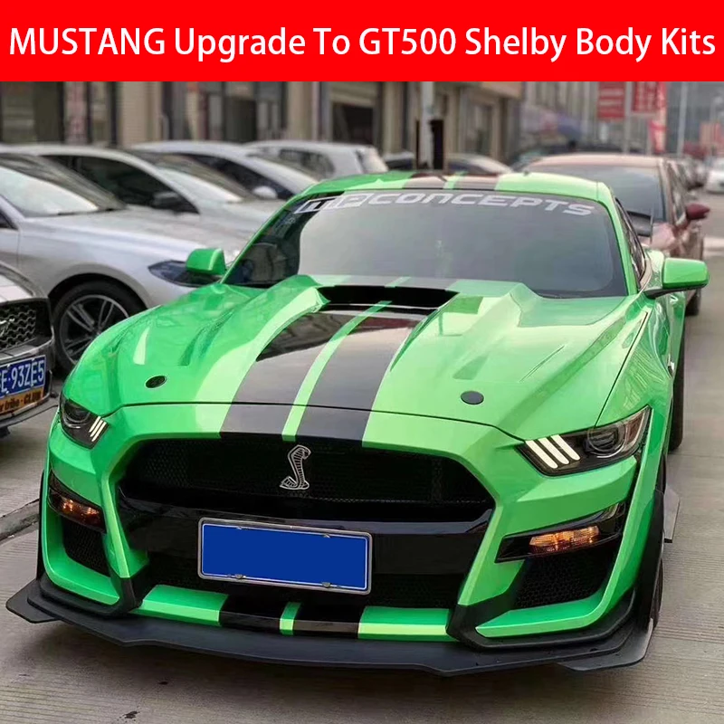 Mustang Gt500 Shelby Bodykit Front Bumper Rear Bumper Rear Diffuser ...