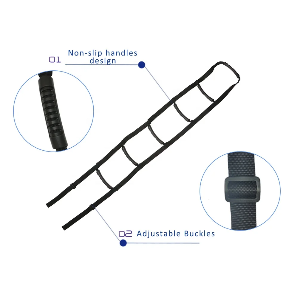 Hospital Medical Lifting Patient Bed Ladder Assist Straps