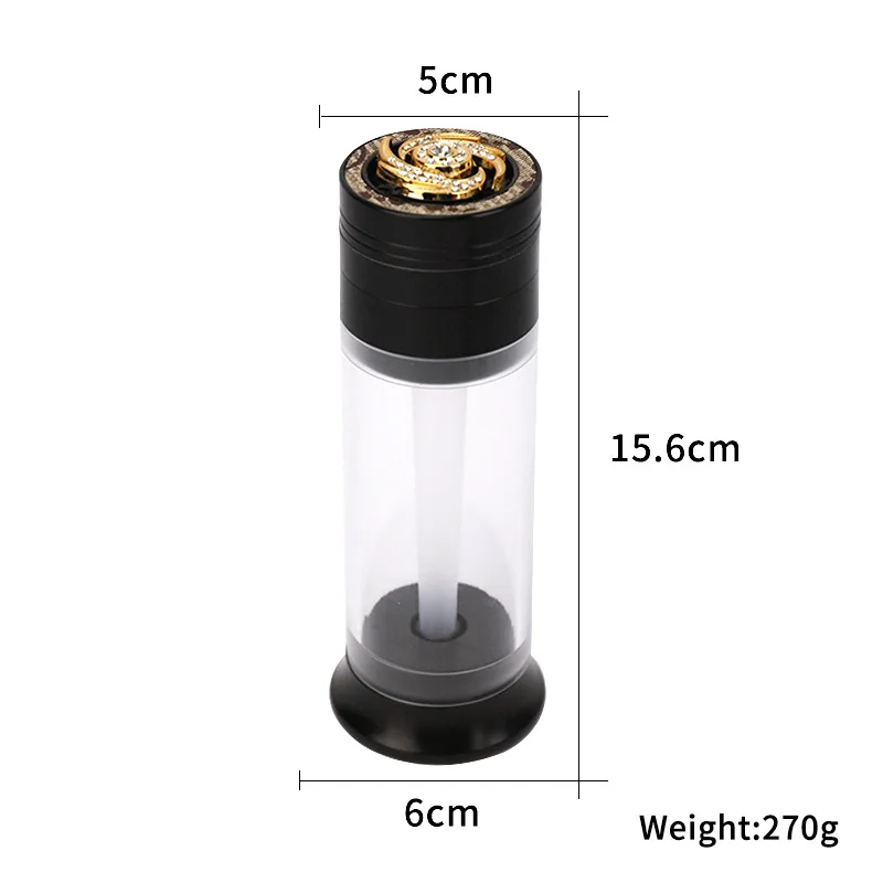 Multi-function All In One Herb Grinder Zinc Alloy Herb Grinder With ...