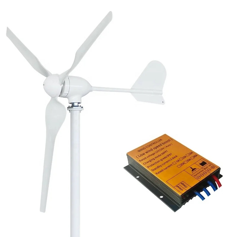 Residential Micro Horizontal Wind Turbine Wind Power Generator 12v 24v ...