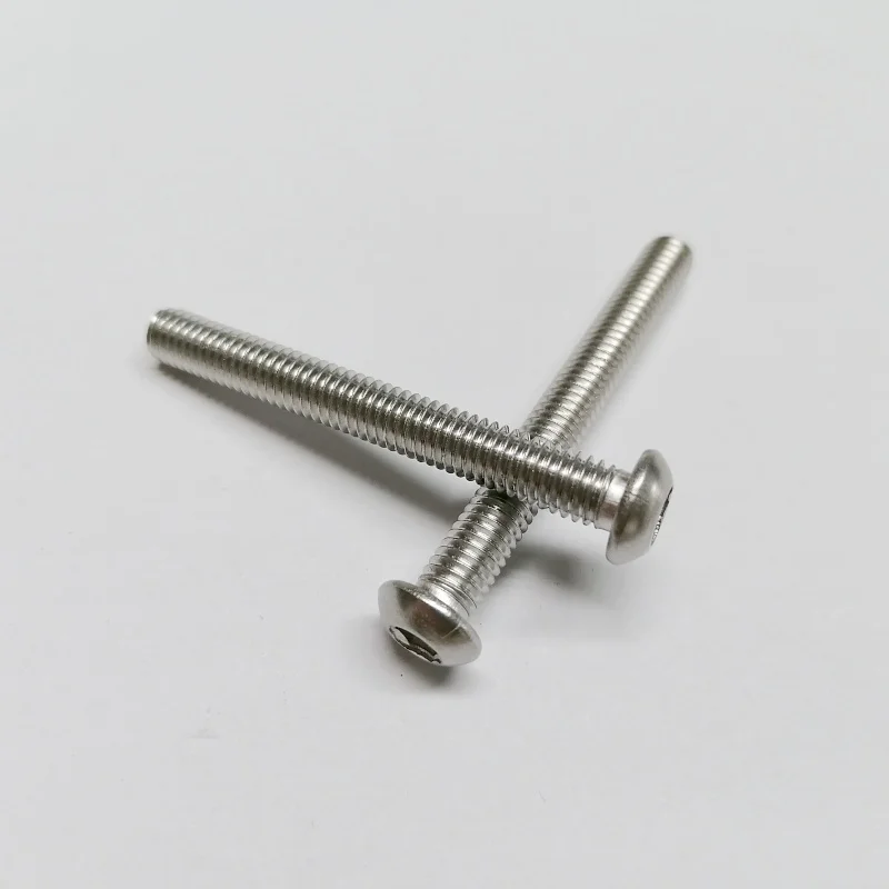 China Fastener Iso 7380 M3 M4 M5 M6 M8 304 Stainless Button Head Allen Bolt - Buy Hole Size M8 ...