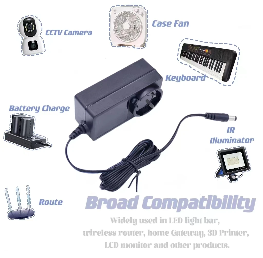 12 Volt 4.2 Adaptor Ac Dc 3 Year Warranty Adapter 12vdc 48w 50w 12v 12 ...