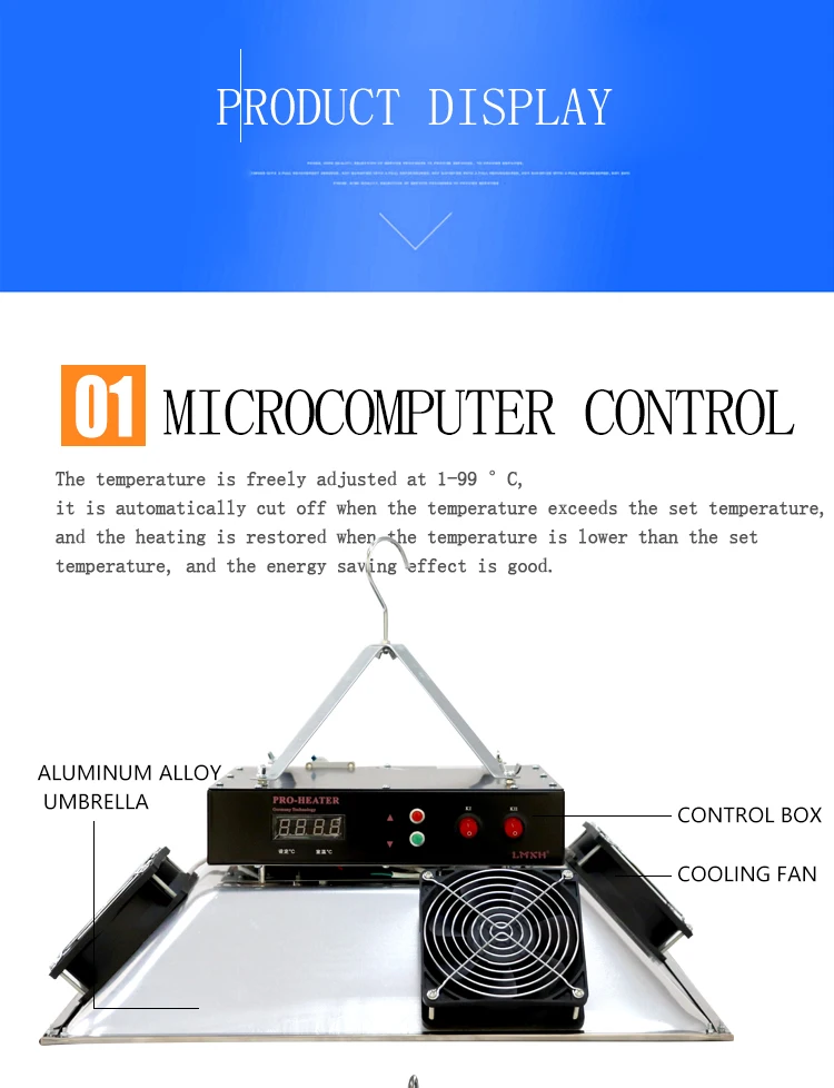Wholesale Electric Infrared Brooder Heater for Poultry Farm