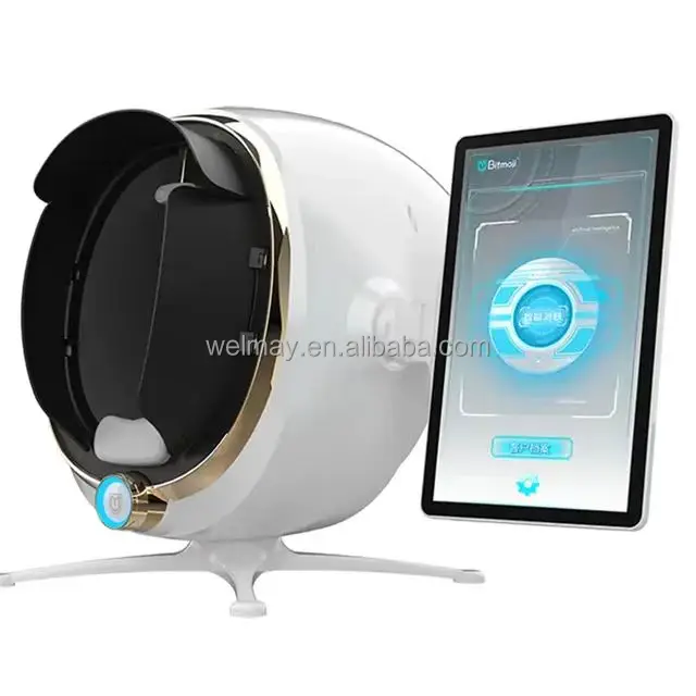 Portable Clinic Spa Salon Intelligent Welmay Portable Skin Analysis ...