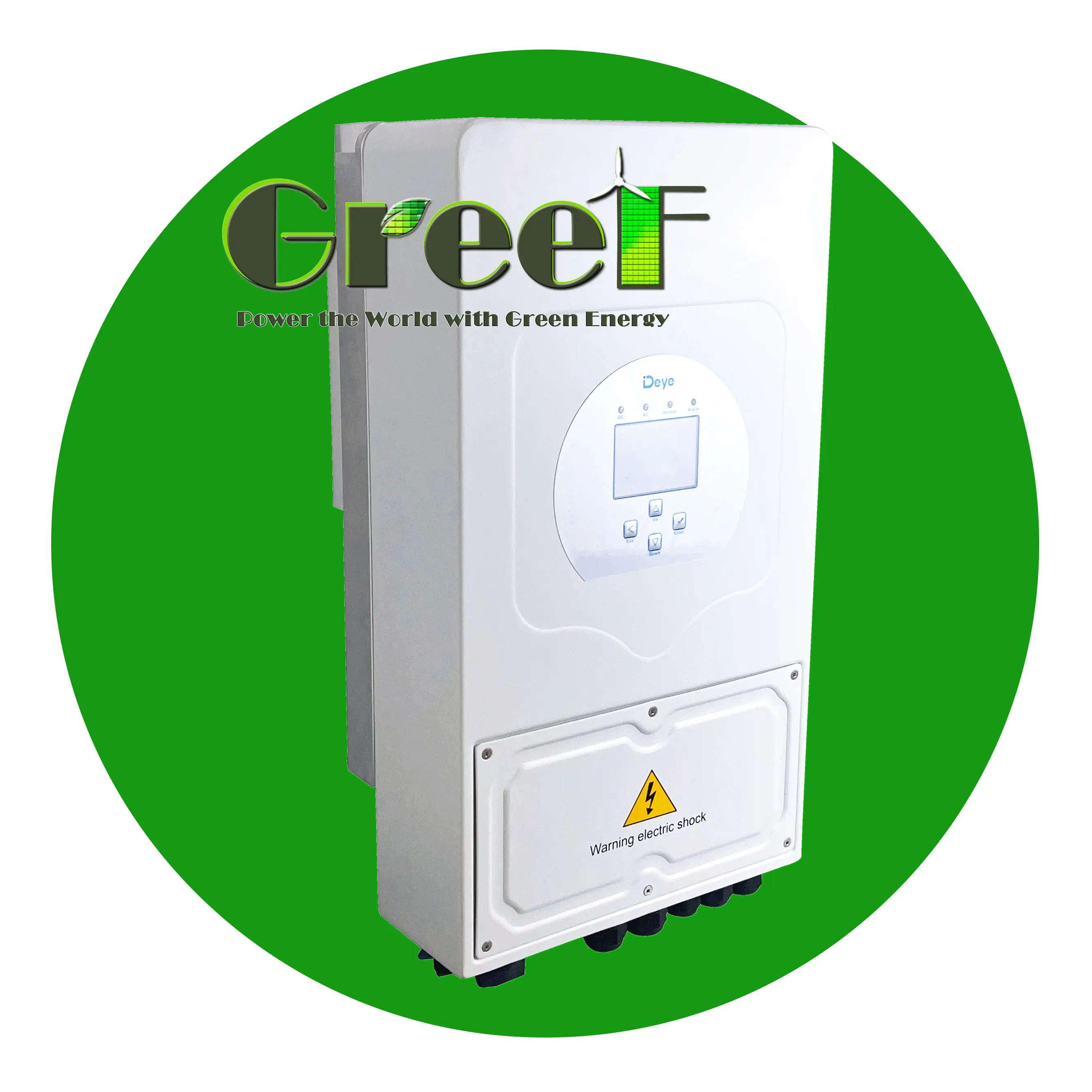 Deye 48v 5kw 6kw Lcd Display Hybrid Solar Inverter On/off Grid Solar ...