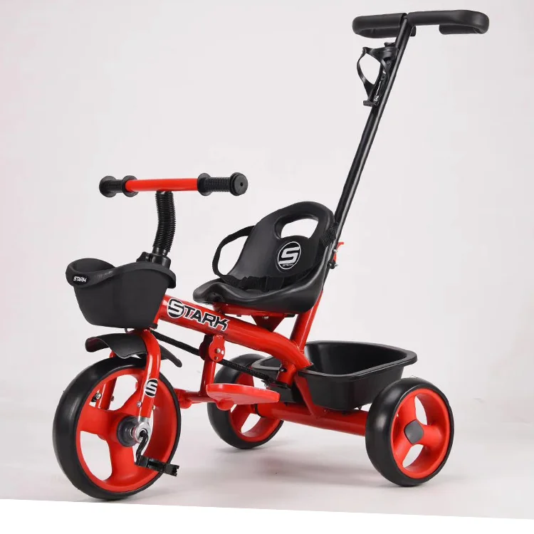 Hot Selling Kids Tricycles With Push Bar / Colorful Children Tricycles ...
