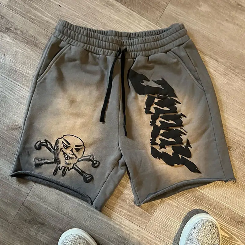 Street Wear Vintage Monkey Washed Cotton French Terry Patch Embroidery ...