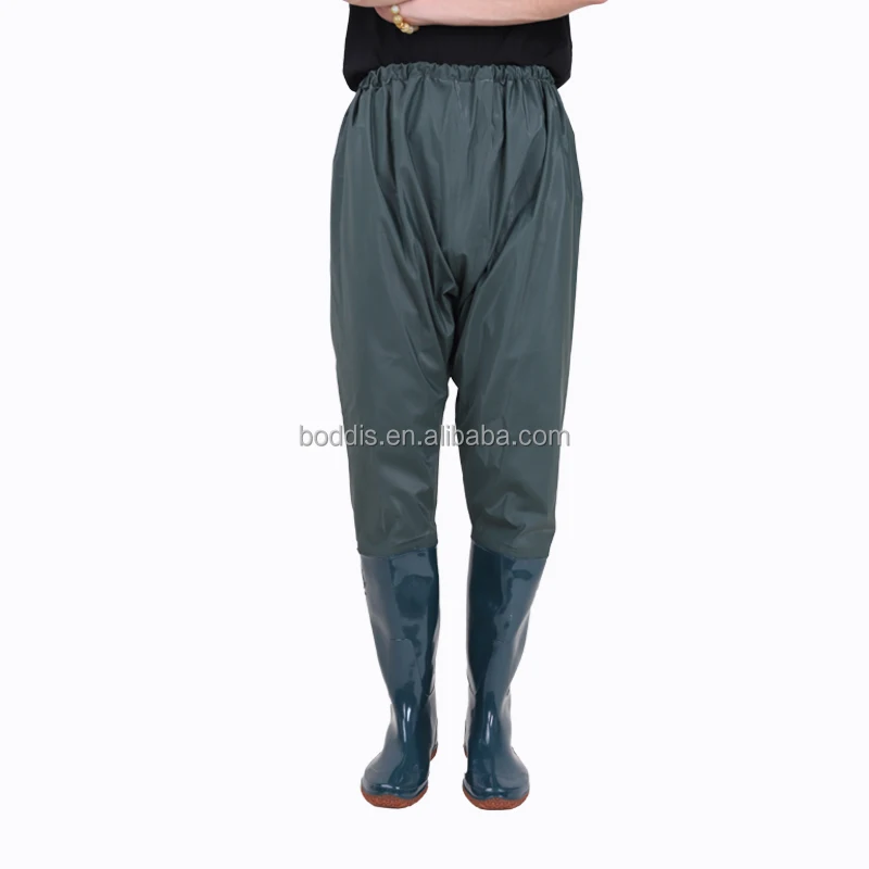 Wader Suits With Boots Waterproof Fishing Pvc Breathable Fishing Hip ...