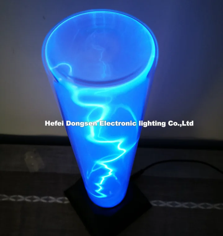 12 Inch Blue Plasma Tube Lamp - 10W Neon Lights for Decorative Use ...